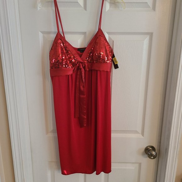 My Michelle | Dresses | Red Spaghetti Strap Party Dress | Poshmark